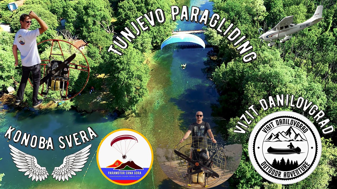 Danilovgrad. Tunjevo 2022. PARAMOTOR - YouTube