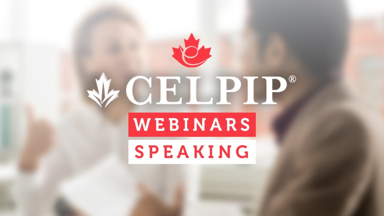 Webinar - CELPIP Speaking Pro | Parte 2 - YouTube
