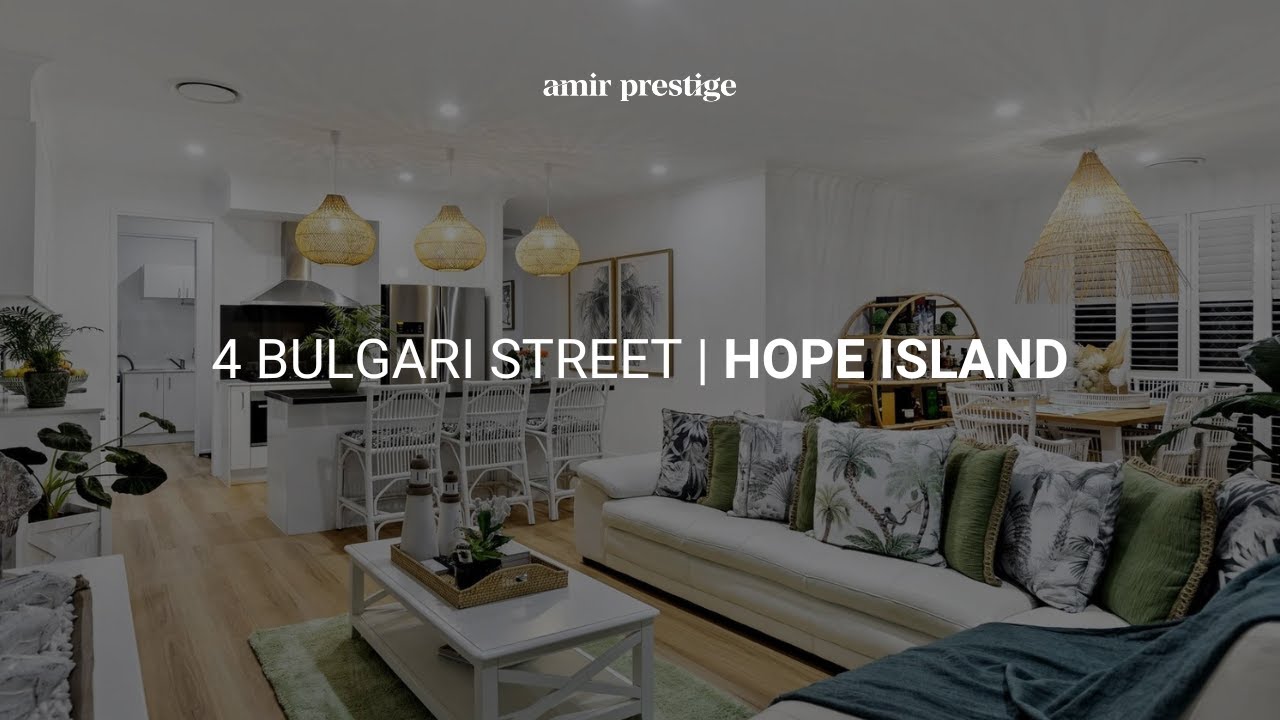 4 Bulgari Street, Hope Island | Gold Coast Family Home | Amir Prestige ...