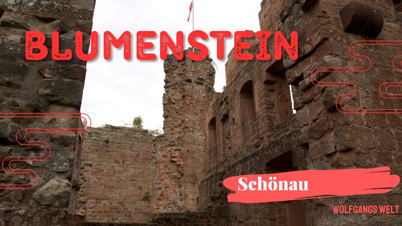 Burgruine Blumenstein ein hübsches Gemäuer bei Schönau in der Pfalz ...