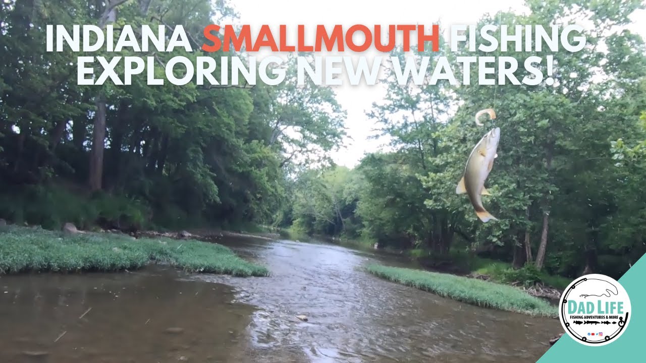 Indiana Smallmouth Fishing Exploring New Water - YouTube