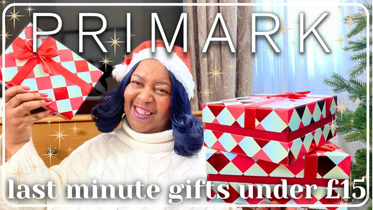 LAST-MINUTE PRIMARK CHRISTMAS GIFTS UNDER £15! 🎄 - YouTube
