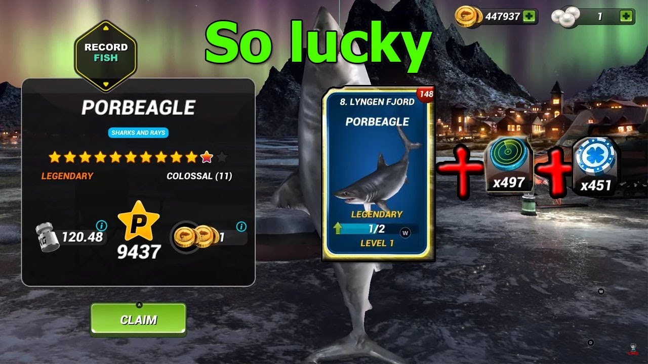 Fishing Clash - The lucky man (legendary fish 11 stars catching) - YouTube