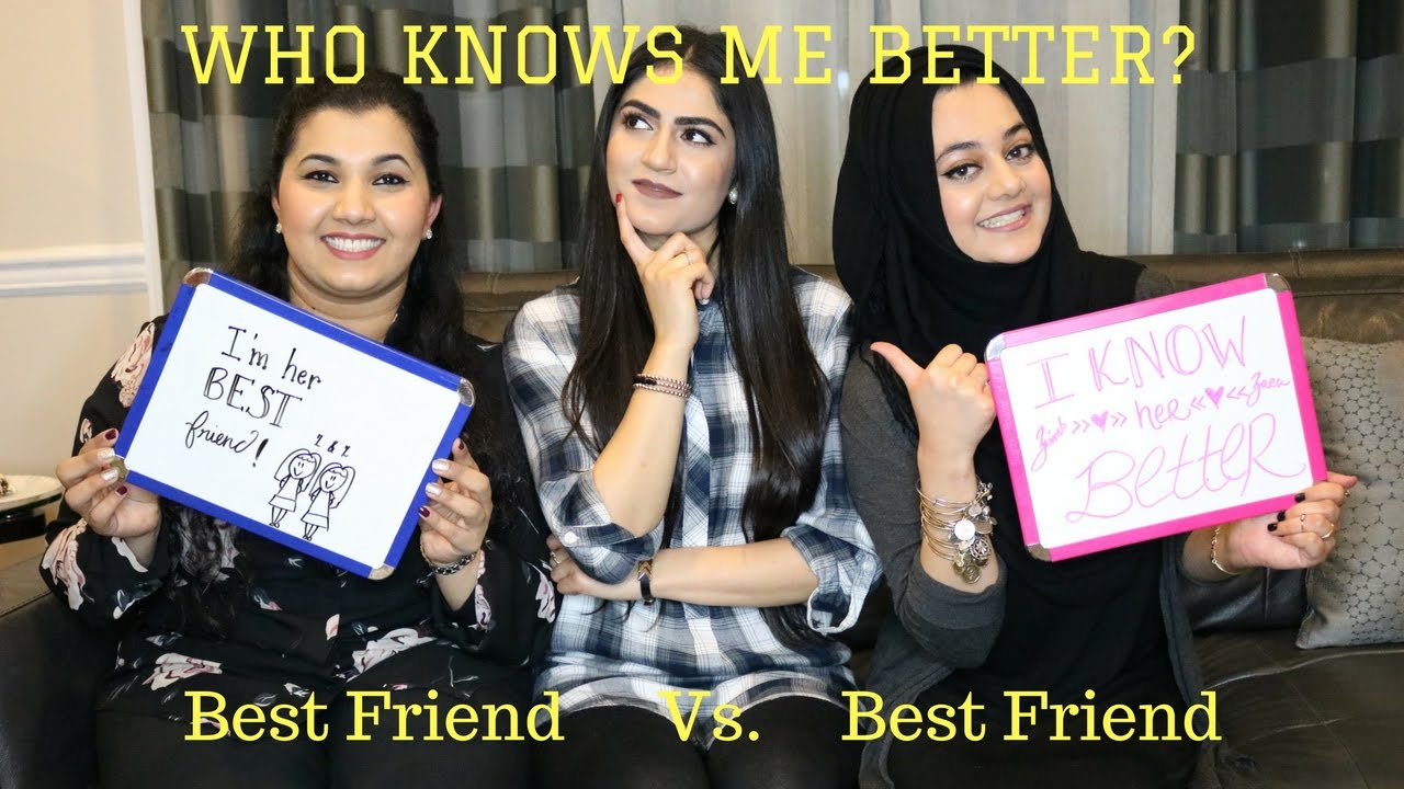 WHO KNOWS ME BETTER? || Best Friend Vs. Best Friend - YouTube