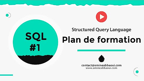 SQL - Structured Query Language (MySQL, PostgreSQL, Oracle, SQL Server ...) | #SGBD #DARIJA ...