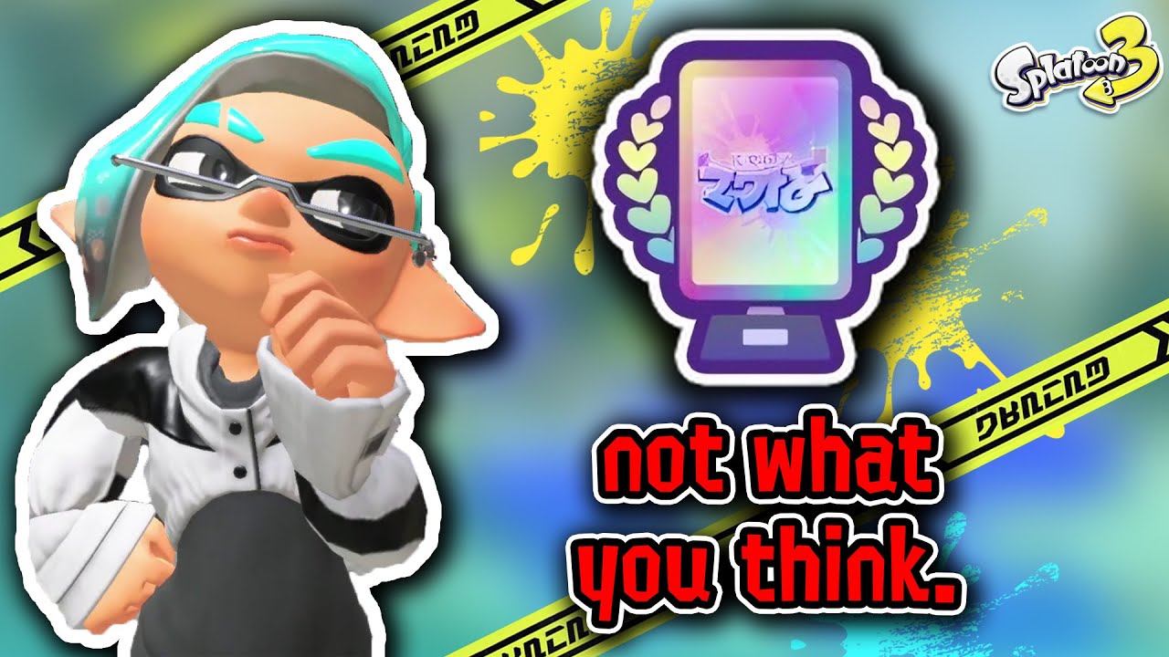 The Dark Secret Behind this RARE Splatoon 3 Badge - YouTube
