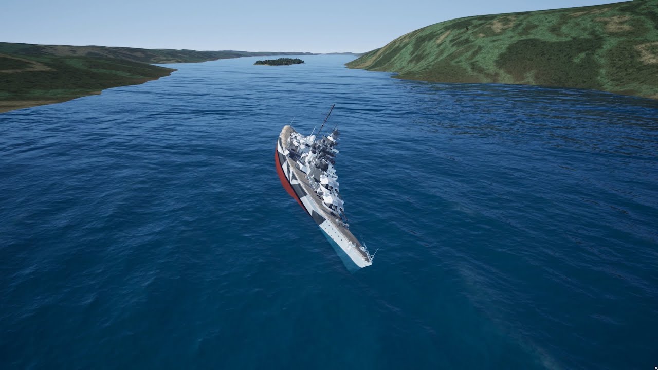 Command Of The Sea: Tirpitz Capsizing #002 - YouTube