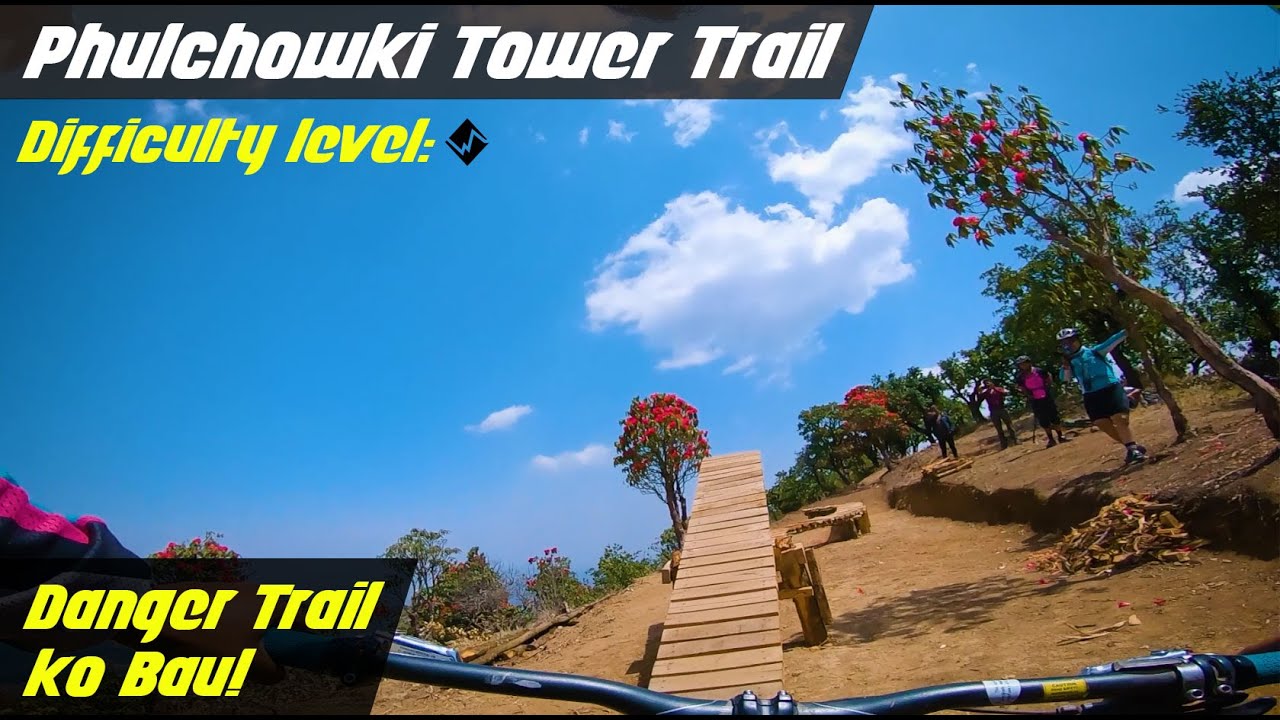 New Phulchowki Tower MTB Trail | Gnarliest MTB Trail of Nepal? - YouTube