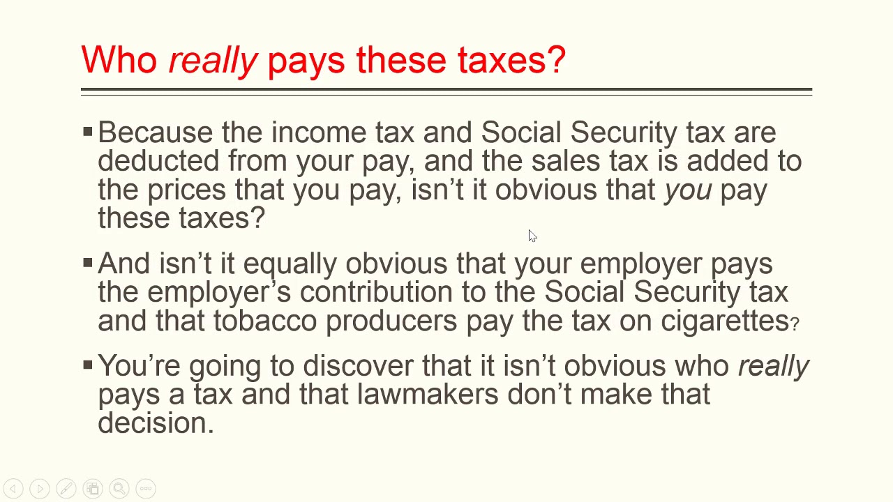 Casharka 10aad The Effect of Government Taxes on Market Chapter 6 ...