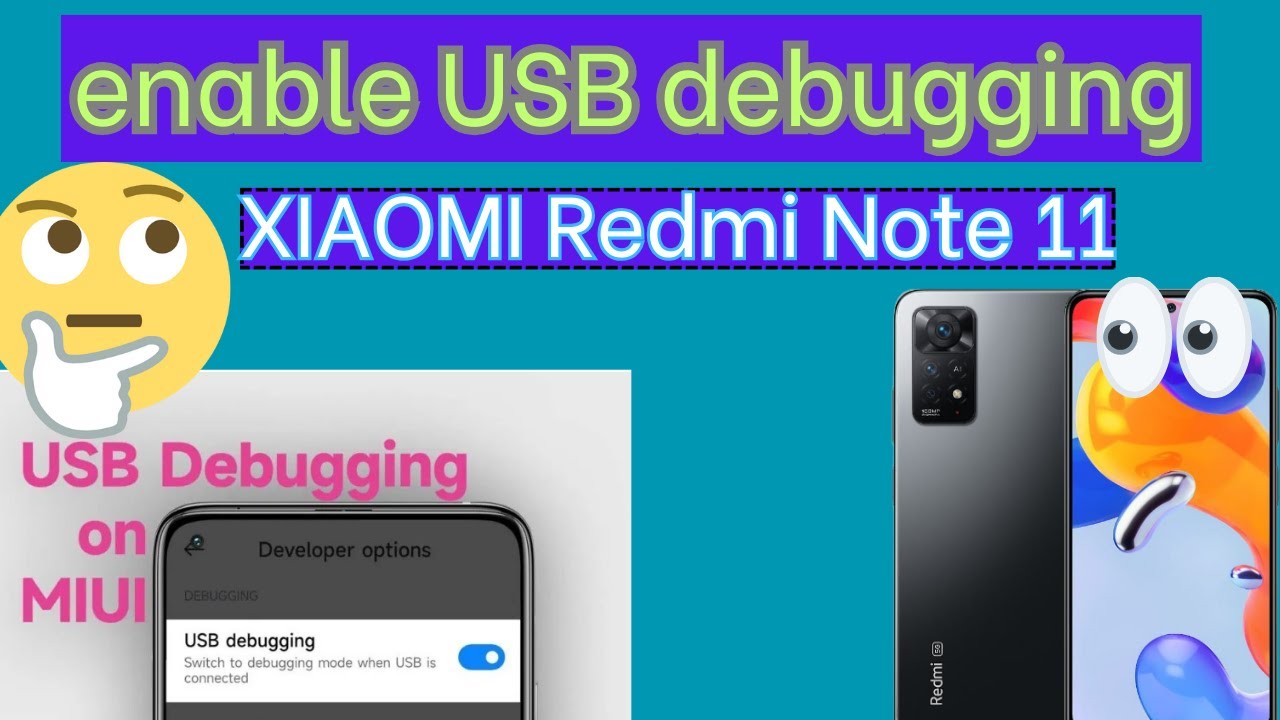 How to enable USB debugging on redmi note 11 - YouTube