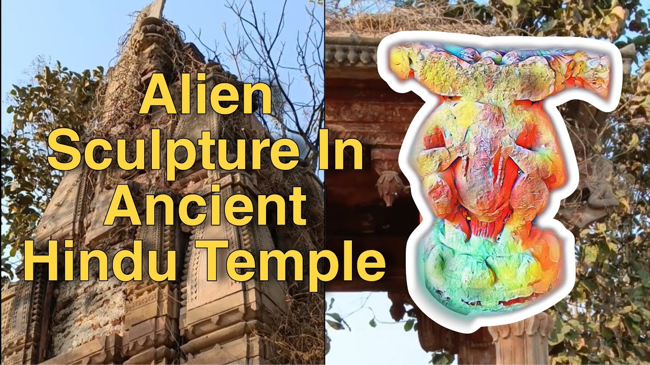 Aliens found in Ancient Hindu Temple! Strange creatures stone ...