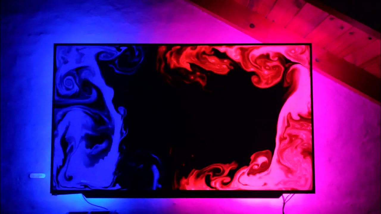 Ambilight Arduino Nano + WS2812B - YouTube