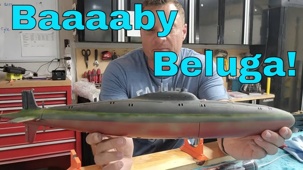 The RCSubGuy's Tiniest RC Submarine Yet! Russian Beluga! - YouTube