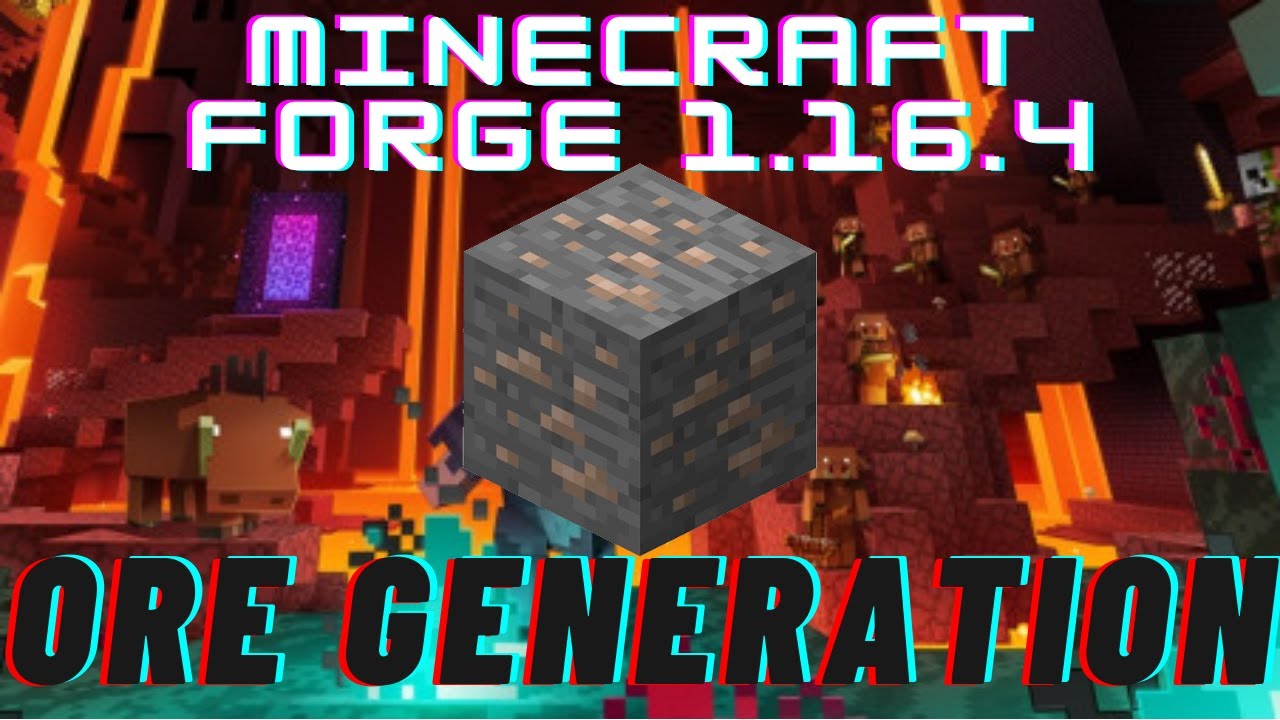 Ore Generation - Minecraft Forge 1.16.4 Modding Tutorial - YouTube