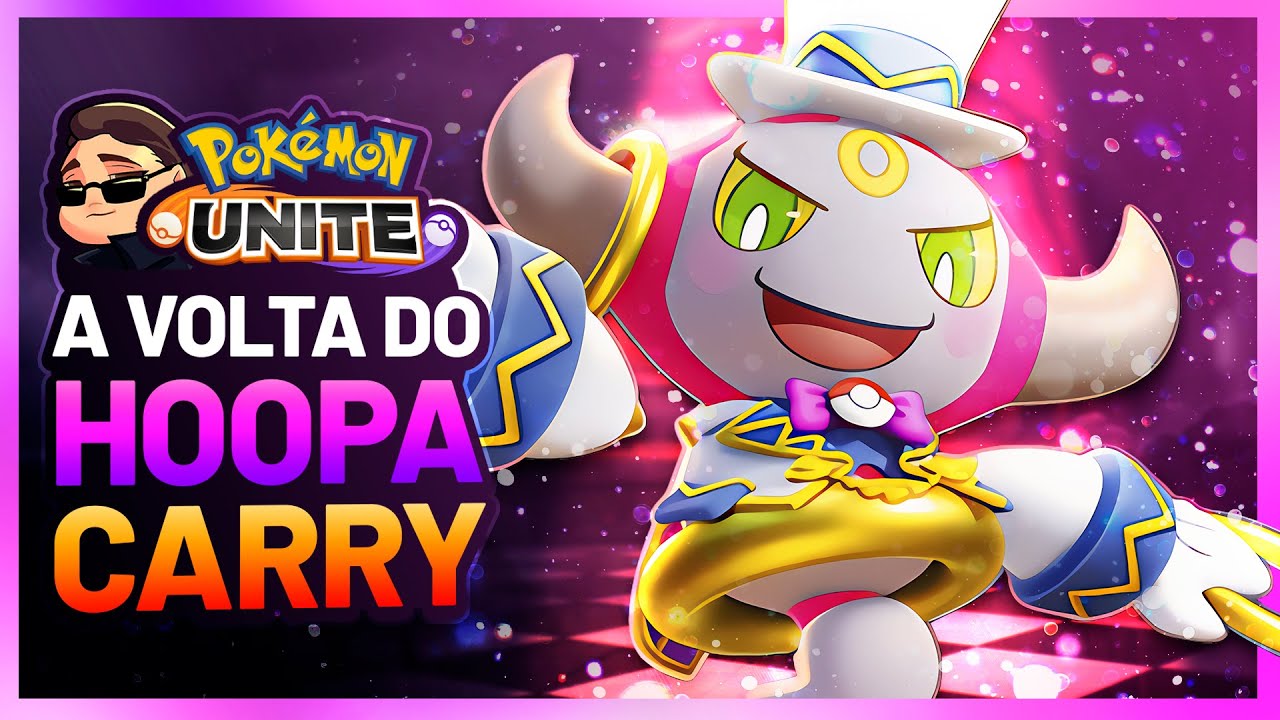 TRAZENDO O MEU HOOPA CARRY PRA RANQUEADA! Pokemon Unite Hoopa Gameplay - YouTube
