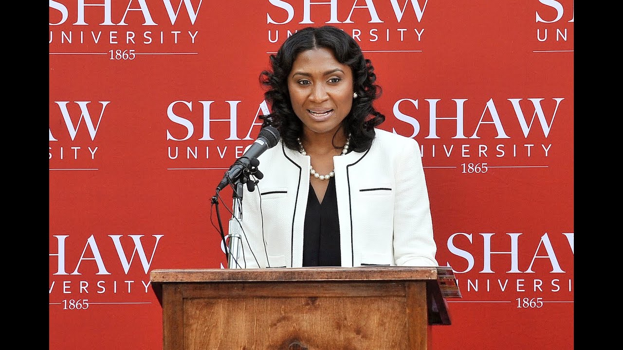 Shaw University Elects Dr. Tashni Dubroy President - YouTube
