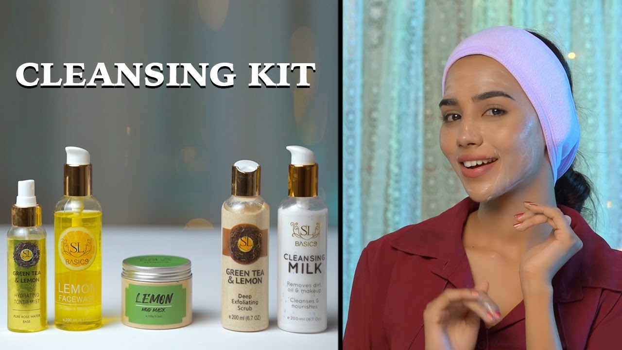 Cleansing kit | Lemon Range | SL Basics - YouTube