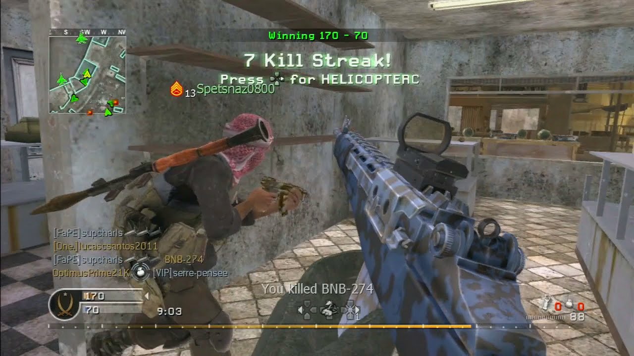 Call Of Duty 4 Modern Warfare Team Deathmatch Gameplay 34 - YouTube