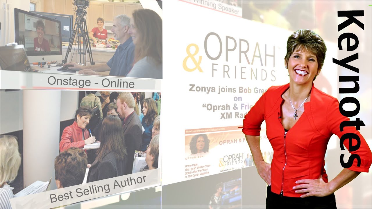 Zonya Foco, RD, CSP, Speaking Demo - YouTube