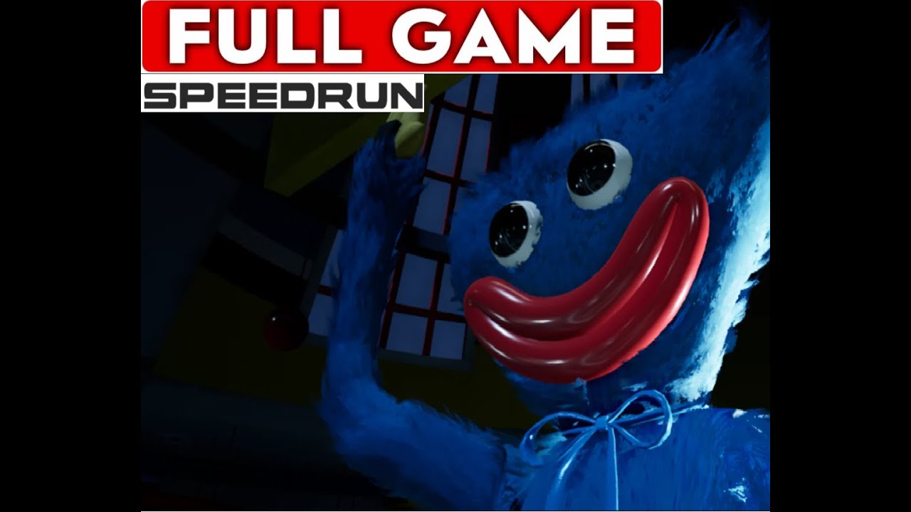 Poppy playtime chapter 1 full game speedrun!!! (Sub 9-minutes) - YouTube
