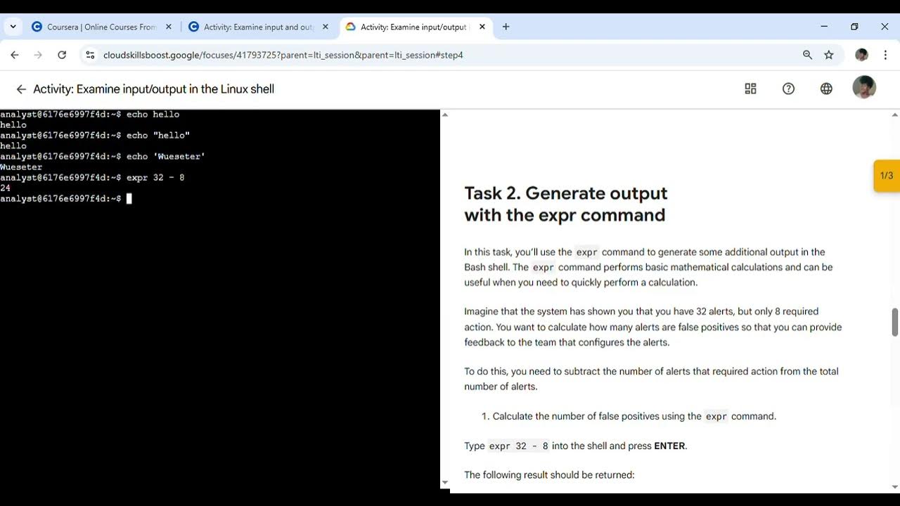 How to Examine input output in the Linux shell - YouTube