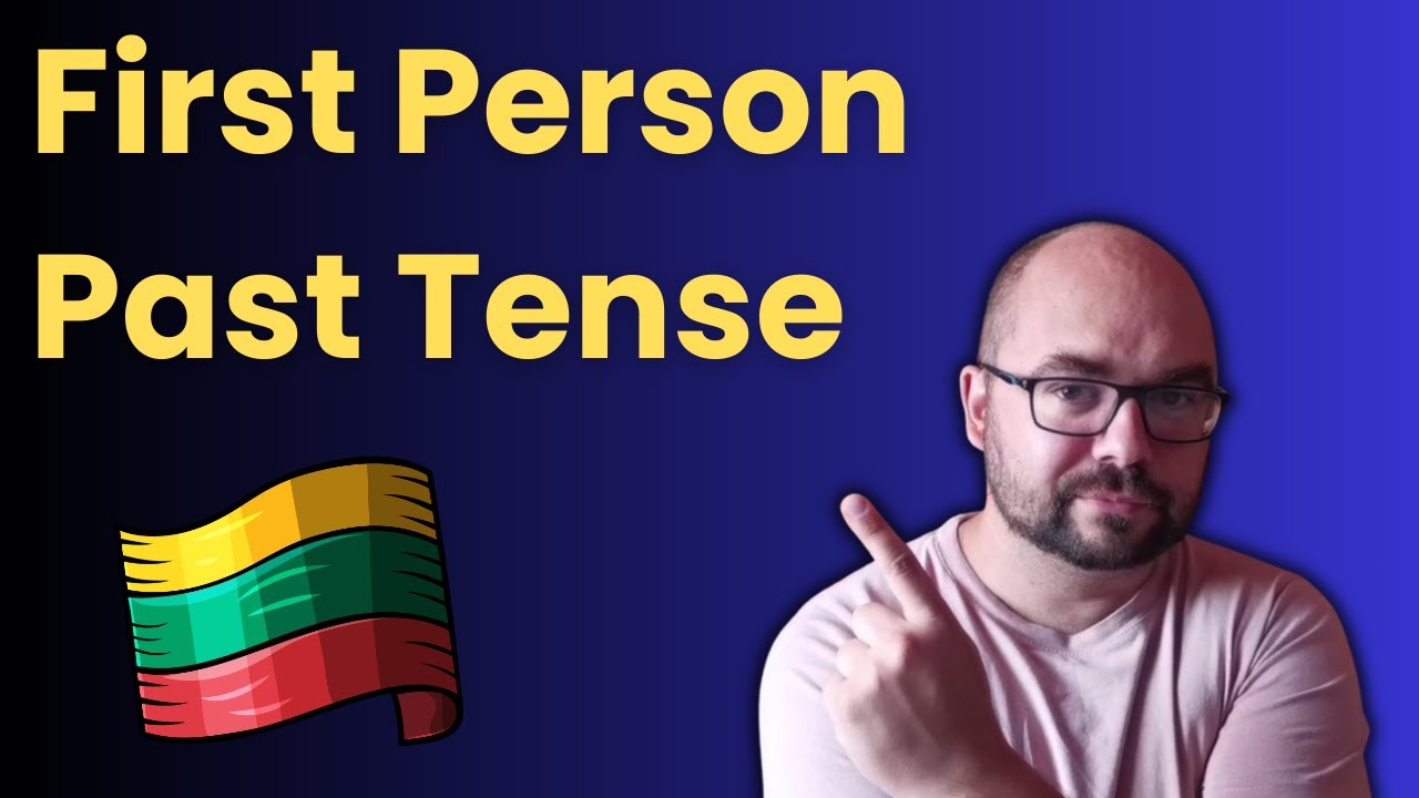 Lithuanian Language Lessons: First Person Past Tense - YouTube