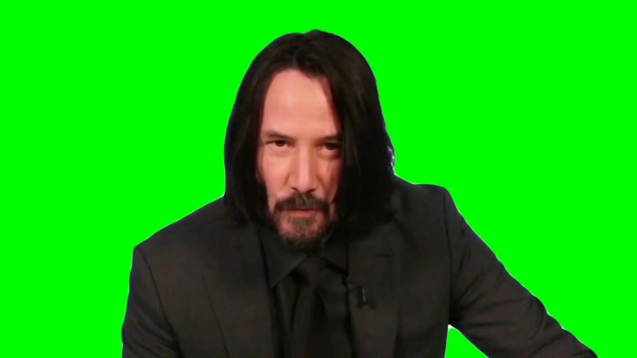 Keanu Reeves - (GREEN SCREEN) #060 - YouTube