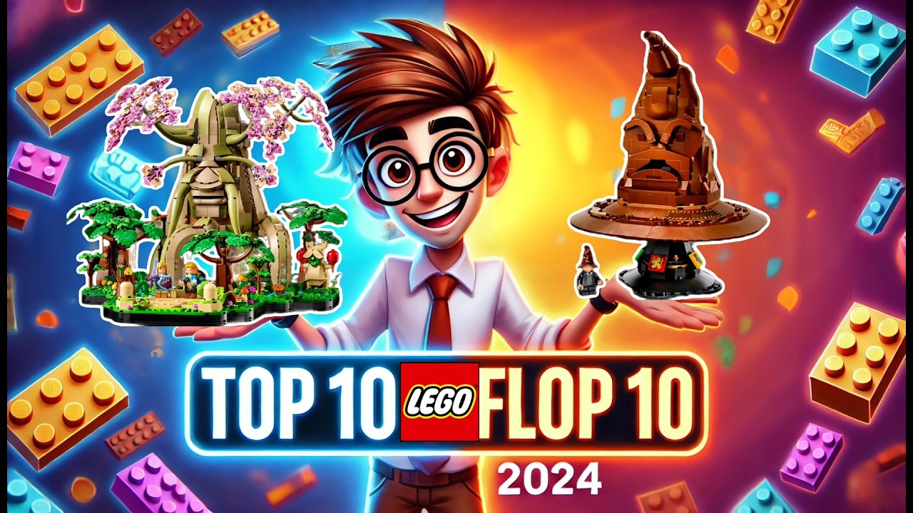TOP 10 VS FLOP 10 LEGO 2024 : LE MATCH DES MEILLEURS ET DES PIRES SETS ...