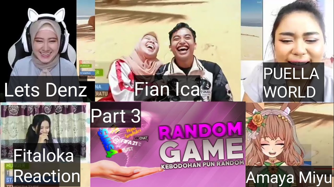 Reaction Mashup Milyhya Random Game - Kebodohan pun Random Part 3 - YouTube