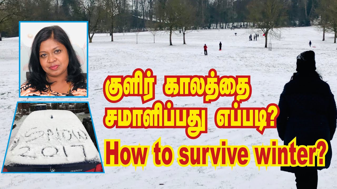  How To Survive Winter Tamil Vlog 