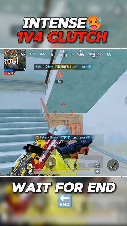 Intense 1v4 clutch🥵 |#bgmi #pubg #viral #ytshorts #shorts #zeltrax - YouTube
