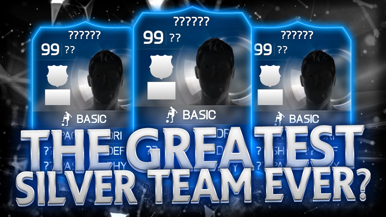 THE GREATEST SILVER TEAM??? FIFA 15 ULTIMATE TEAM - YouTube