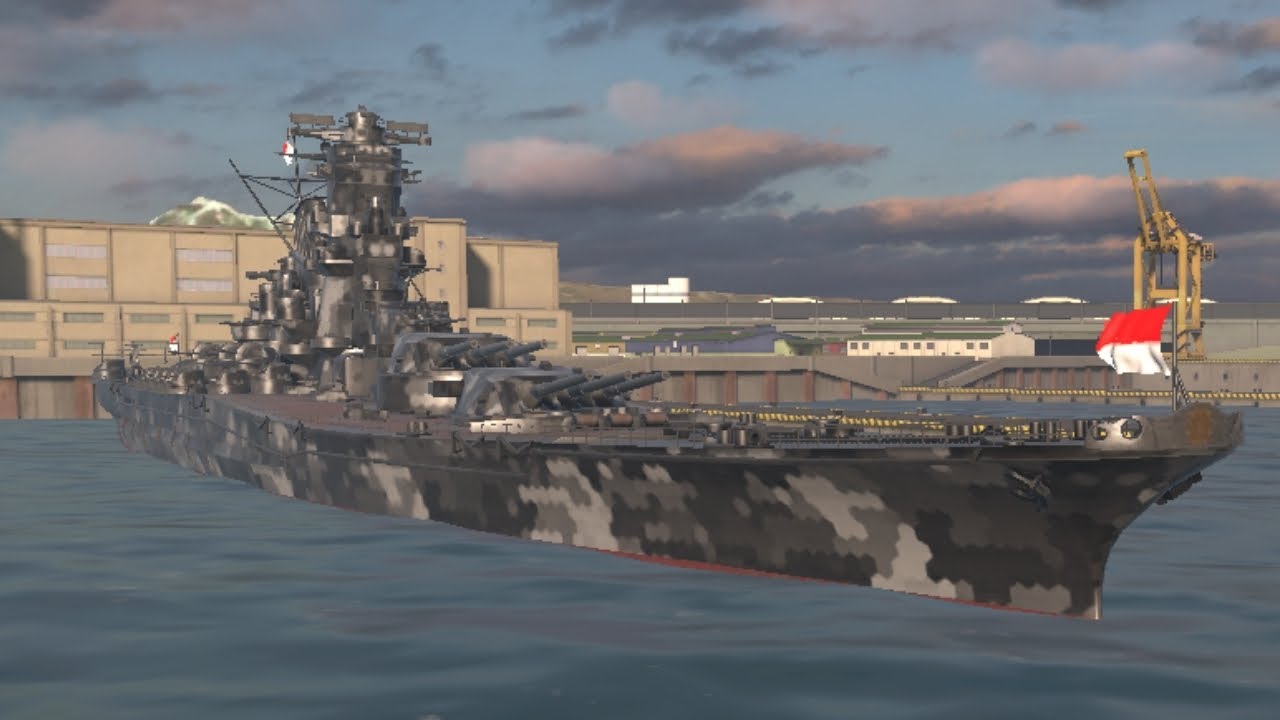 IJN Yamato Modern Warship - YouTube