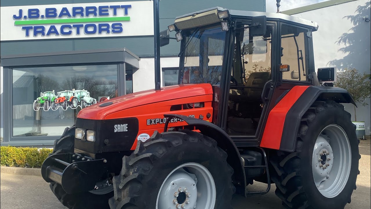 For Sale Immaculate SAME Explorer 90 Top - YouTube