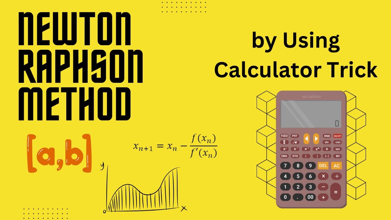 Newton-Raphson Method to solve non-linear equation| Numerical Analysis-1| MTH-601 - YouTube