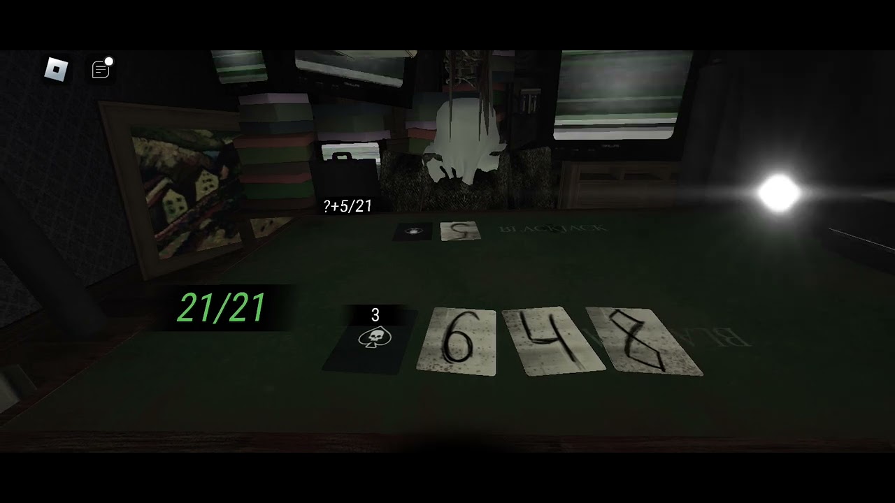 Roblox game named "twenty one" - YouTube