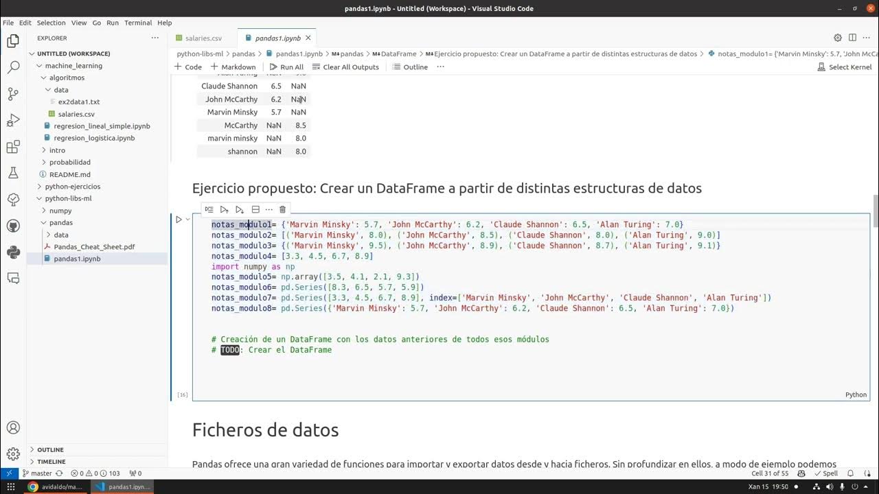 Machine Learning: Regresión lineal simple (con scikit-learn) - YouTube