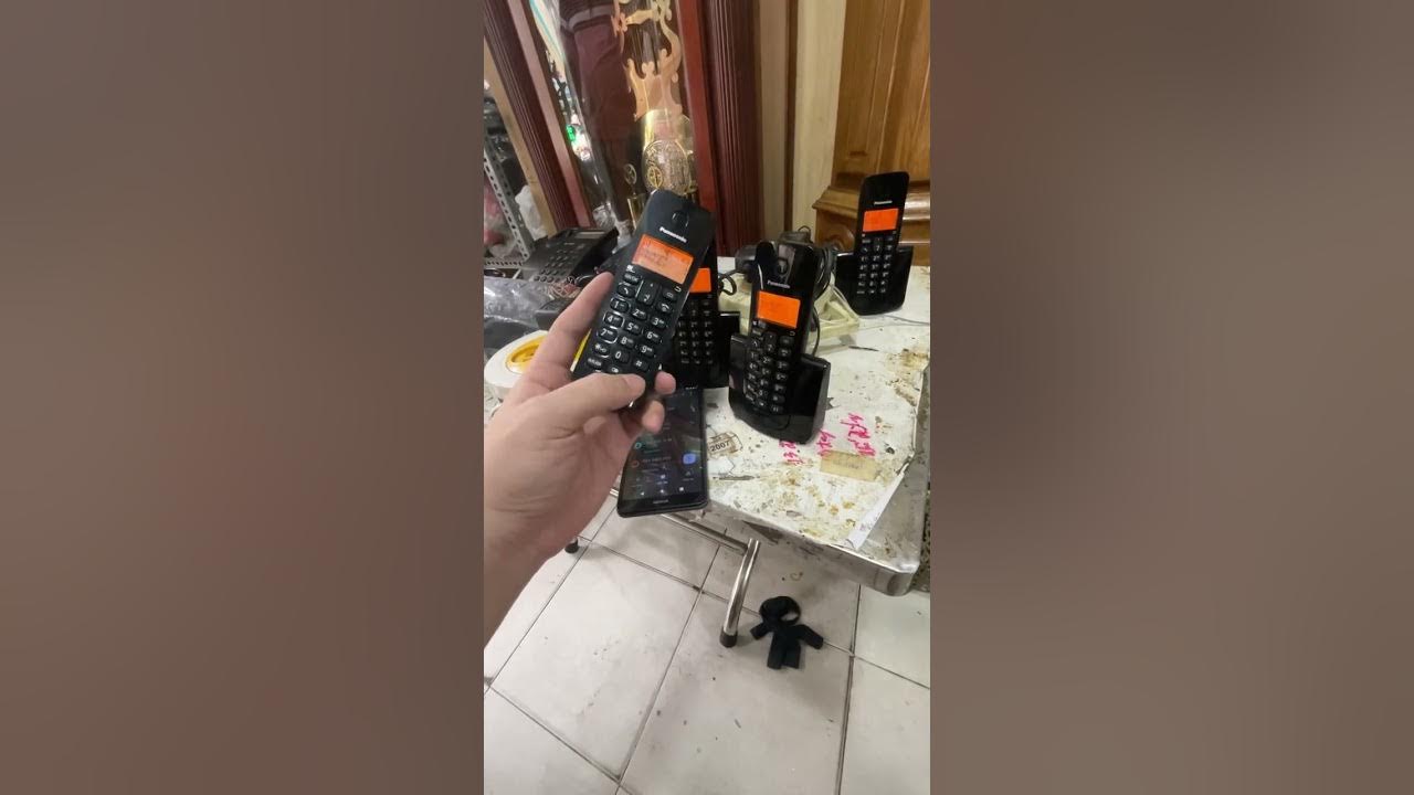 Hướng dẫn sử dụng điện thoại không dây panasonic kx tbg110 - YouTube