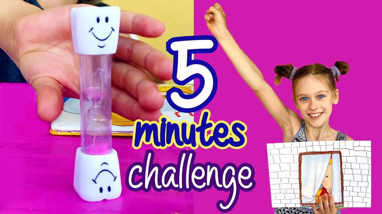5-minute drawing challenge | Can you finish the picture in 5 minutes ...