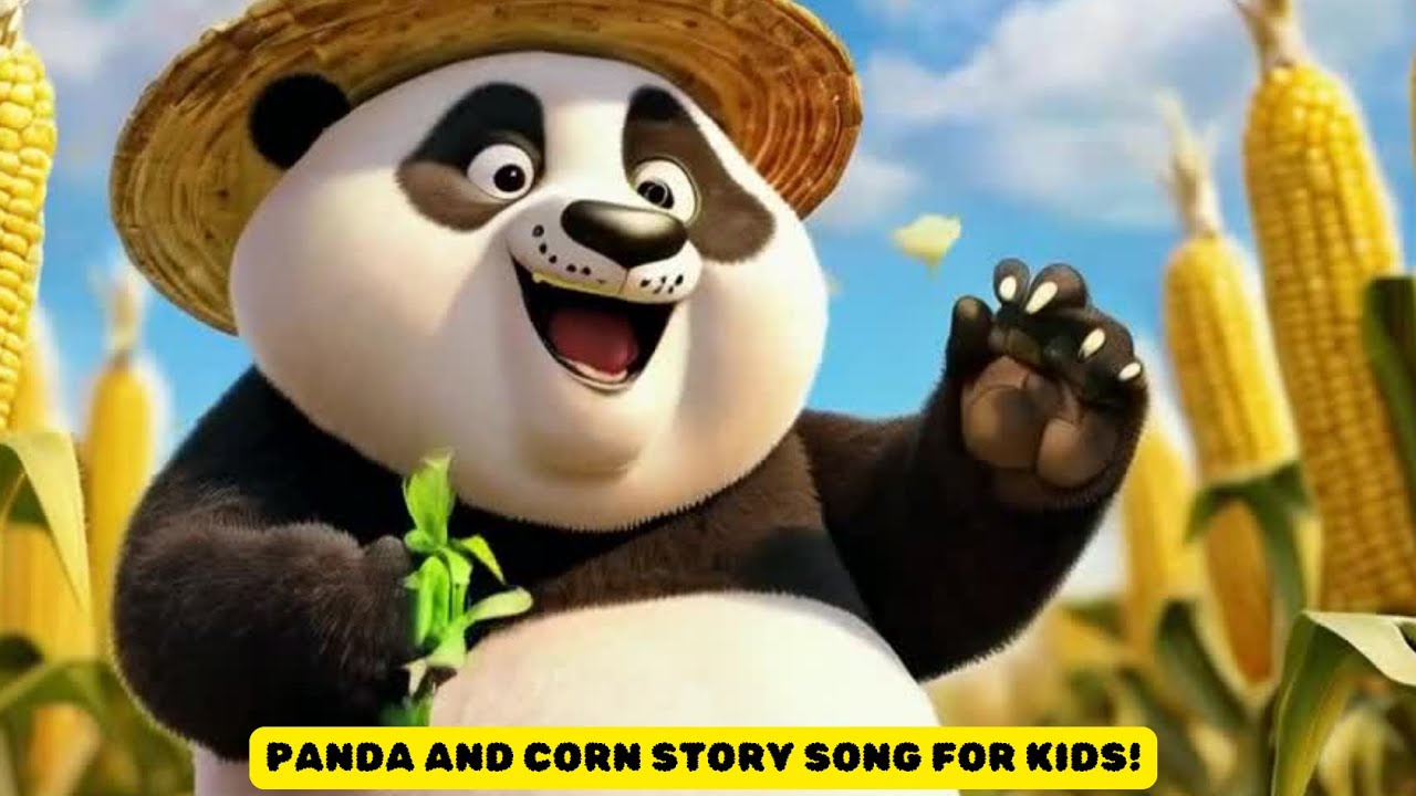 Panda, the Animal Story Song | Panda and Veggie Kids Story - YouTube