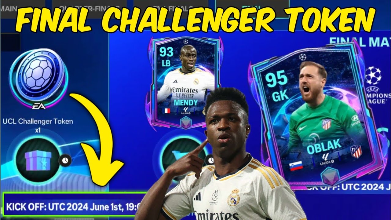 HOW TO GET UCL ROAD TO FINAL WEEKLY MATCH CHALLENGER TOKENS REAL MADRID ...