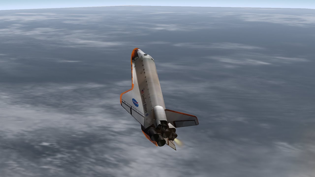 FlightGear | Space Shuttle Launch and TAL Abort to Banjul Int Airport ...