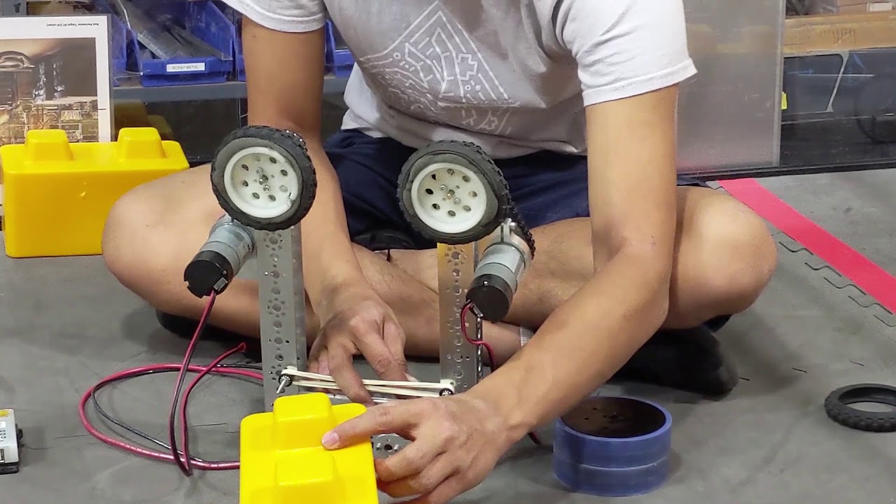 Horizontal Stone Intake Prototype - Robot in 1 Weekend - YouTube