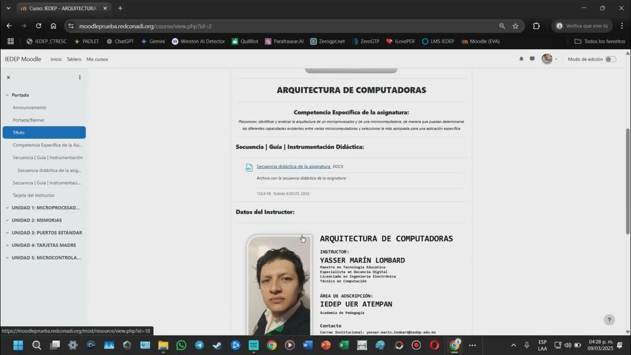 IEDEP - Tutoriales básicos de Moodle - Archivos Privados - YouTube