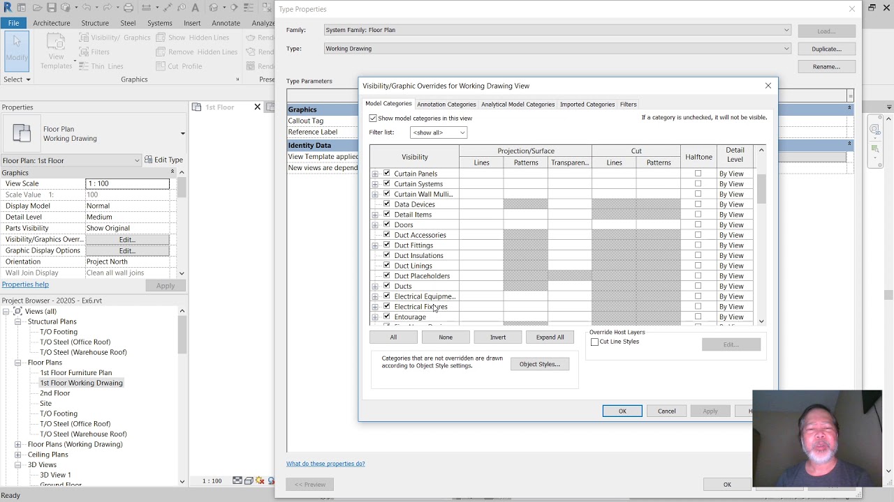 Revit Assigning a View to a View Type - YouTube