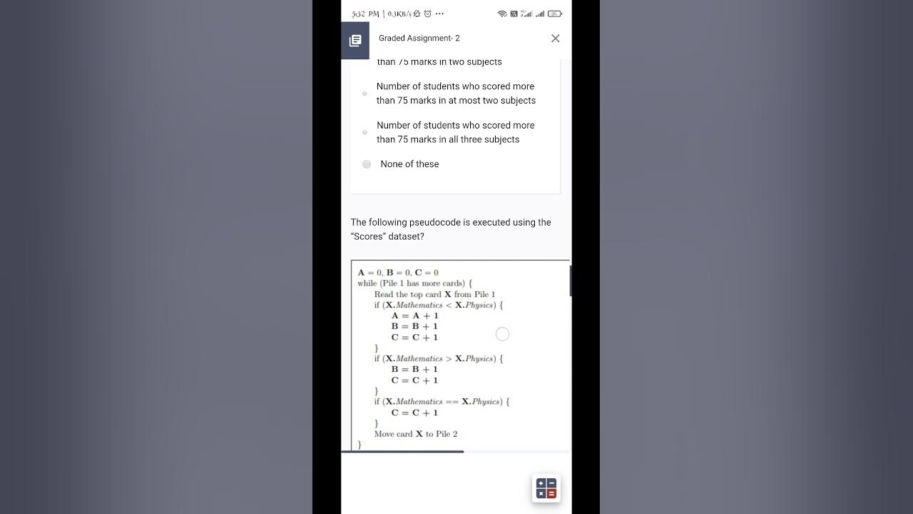 computational thinking week 2 graded assignment for January 2022 iitm bsc - YouTube