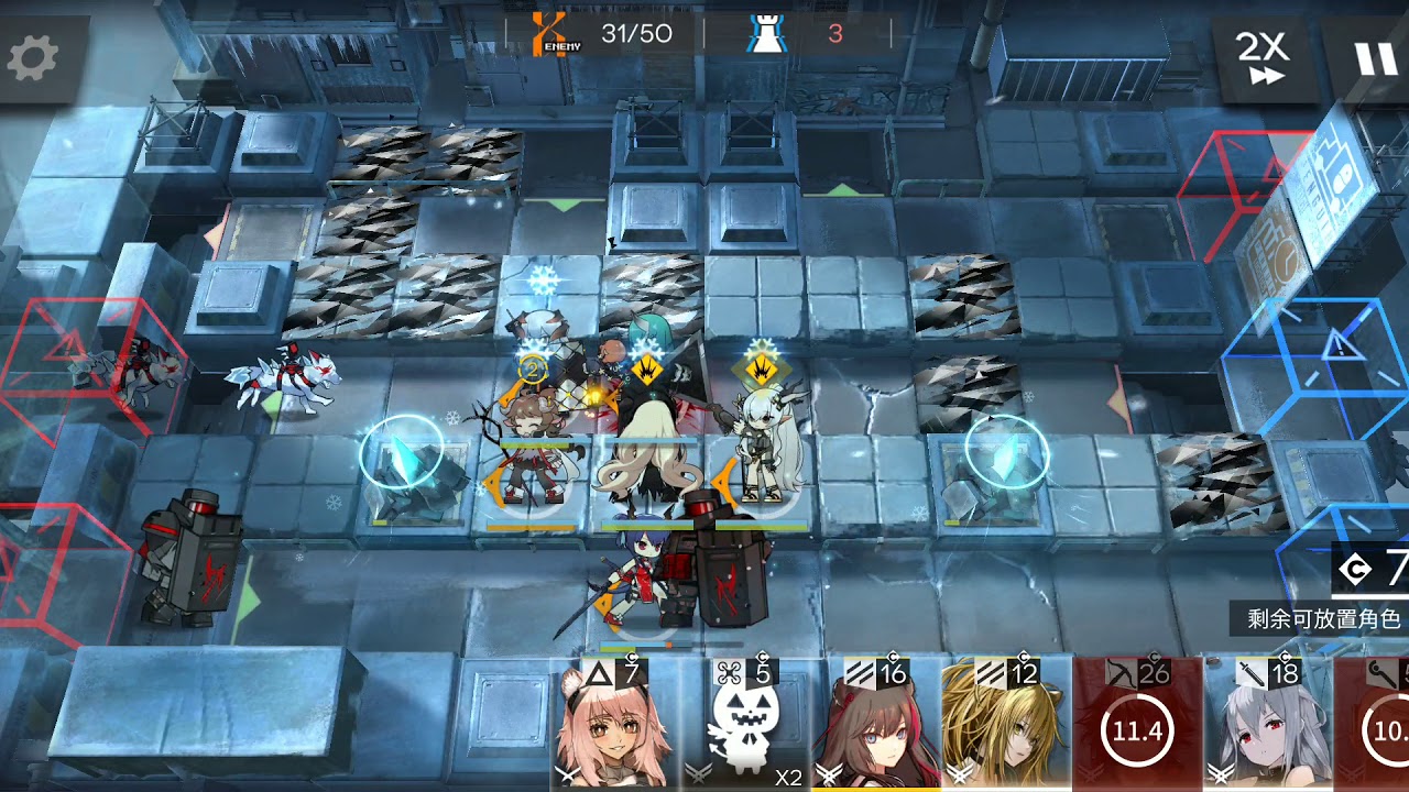 [arknights]6-16 white rabbit，black rabbit - YouTube
