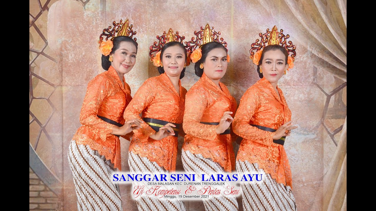 TARI TERANG BULAN "SANGGAR SENI LARAS AYU" - YouTube
