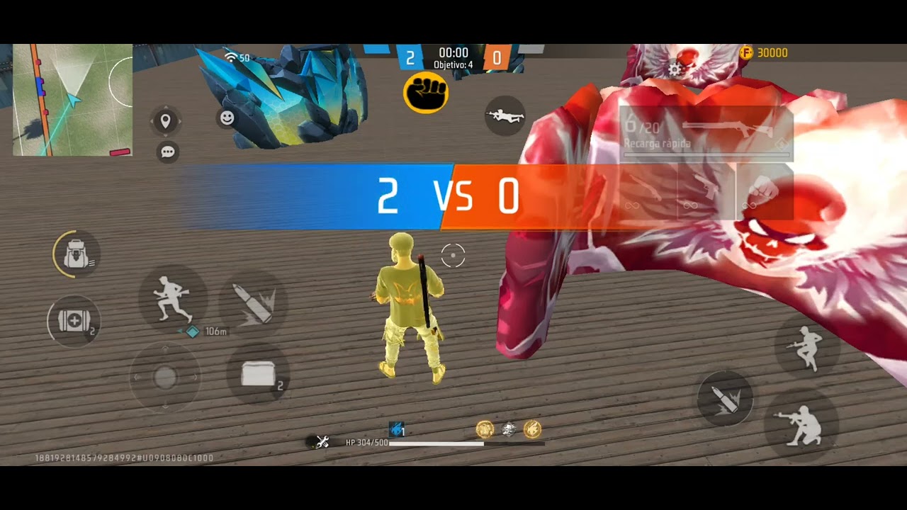 1vs1 free fire #freefire #ff - YouTube