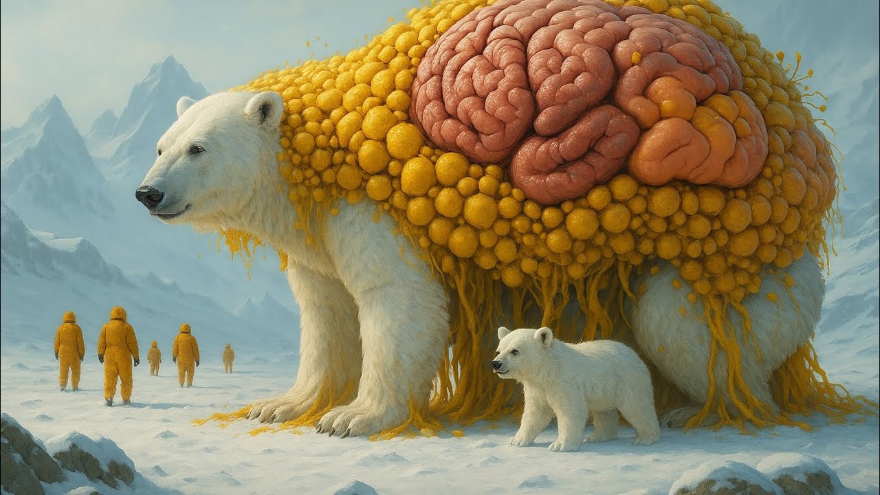 This Bear Is Growing a Second Brain! The Strangest Parasite Ever Found ...